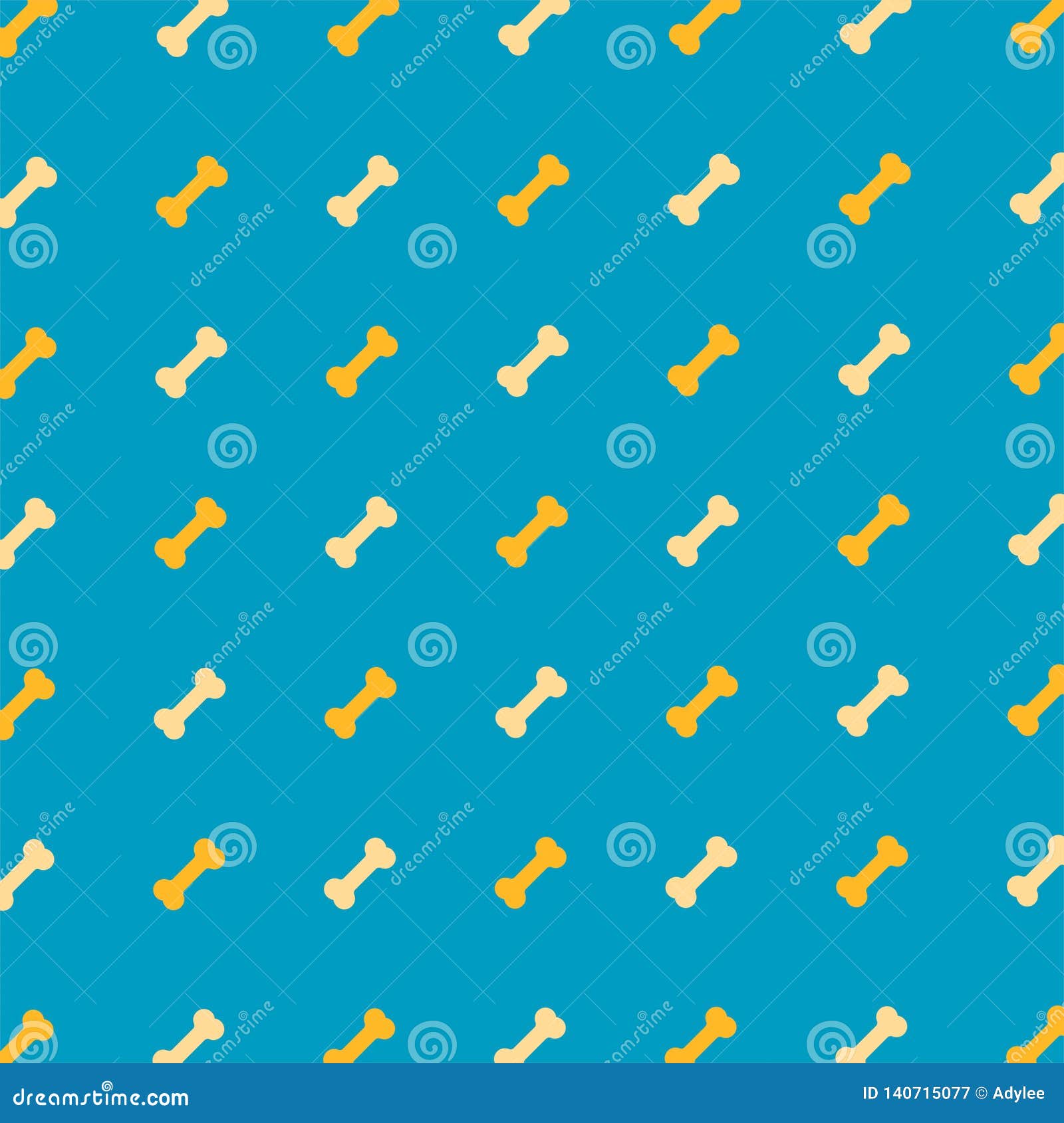 Dog Bone Pattern Vector Background 2 Stock Vector - Illustration of ...