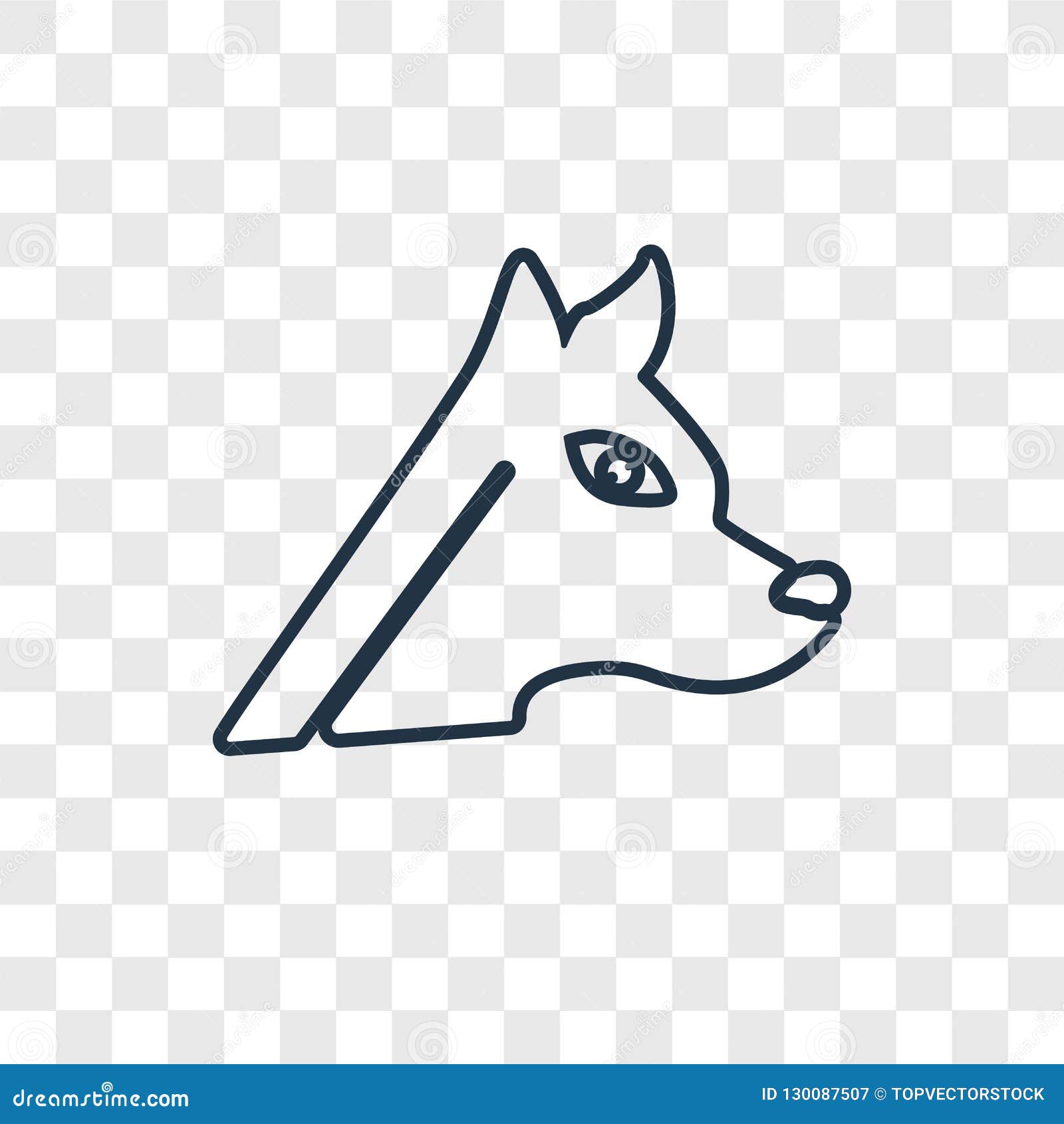 Dog Breeder Icon From People Skills Outline Collection. Thin Line Dog ...
