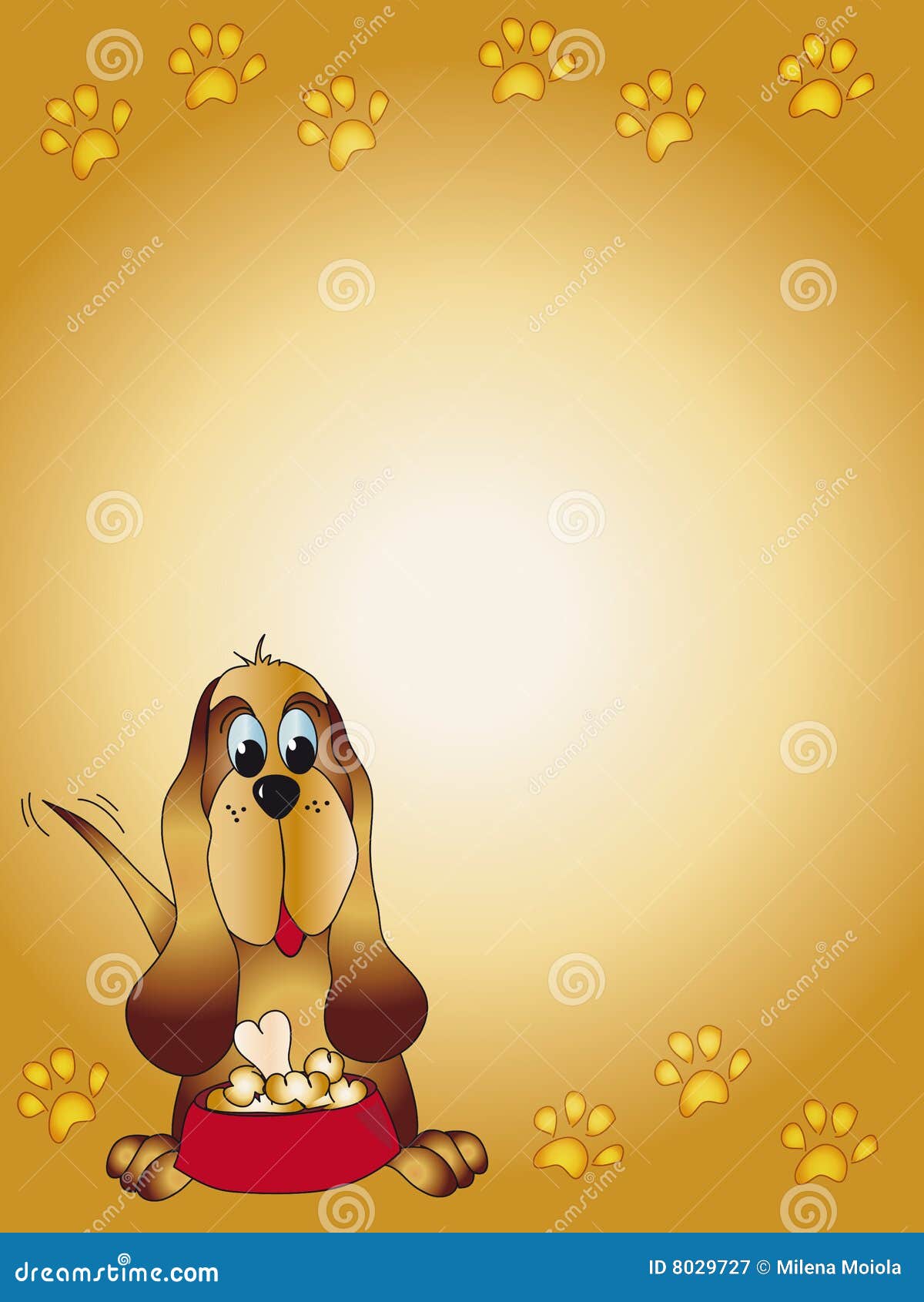 Dog Cartoon Card | CartoonDealer.com #8029727