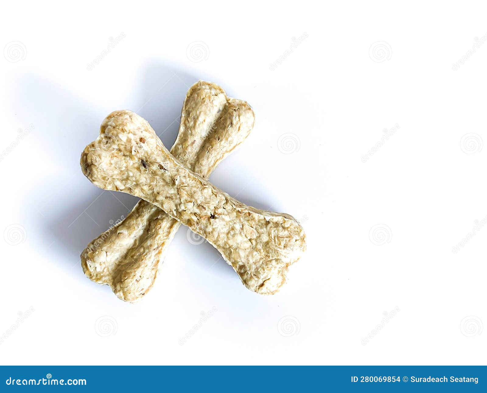 Dog Chew Bone Stick on the White Stock Photo - Image of chew, vegan ...