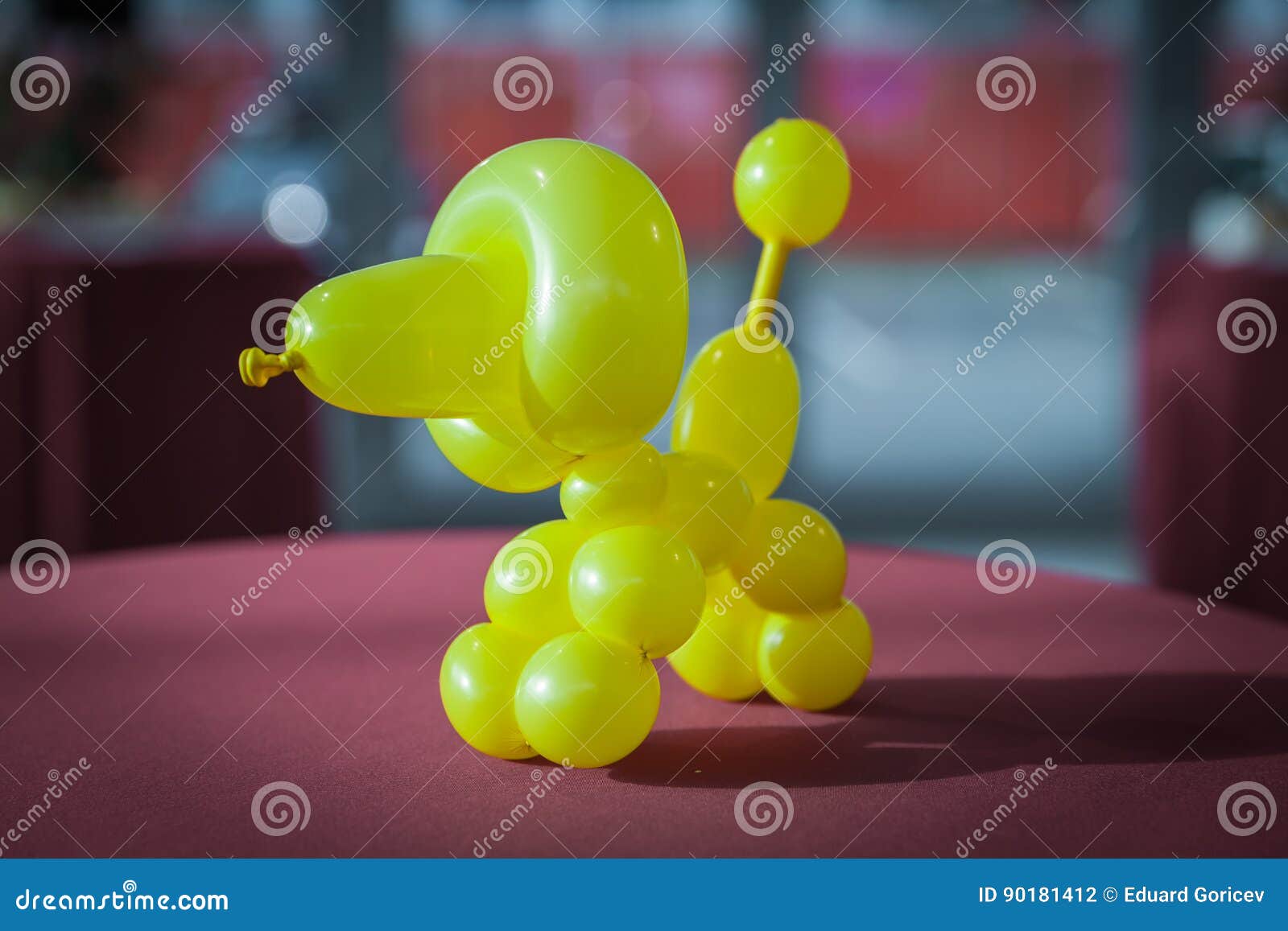 Dog Created from the Balloon Stock Photo - Image of gift, craft: 90181412