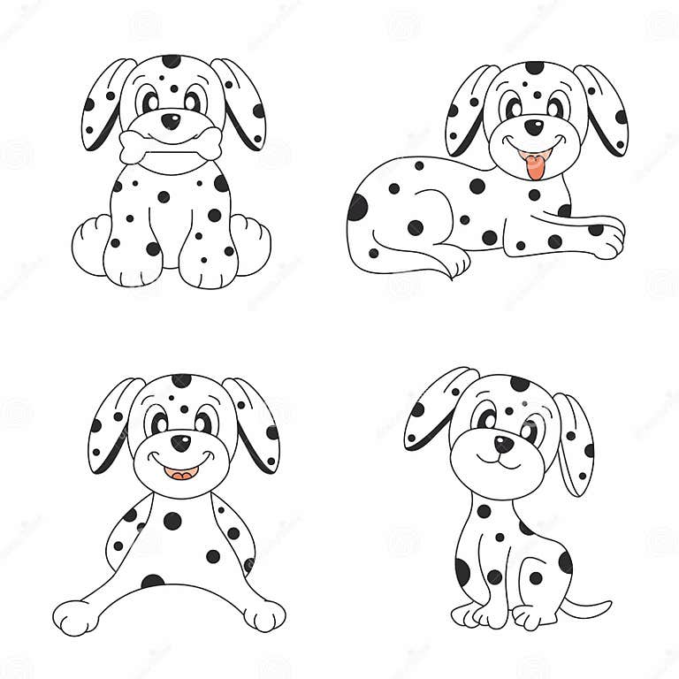 Dog design set stock vector. Illustration of minimal - 21517638