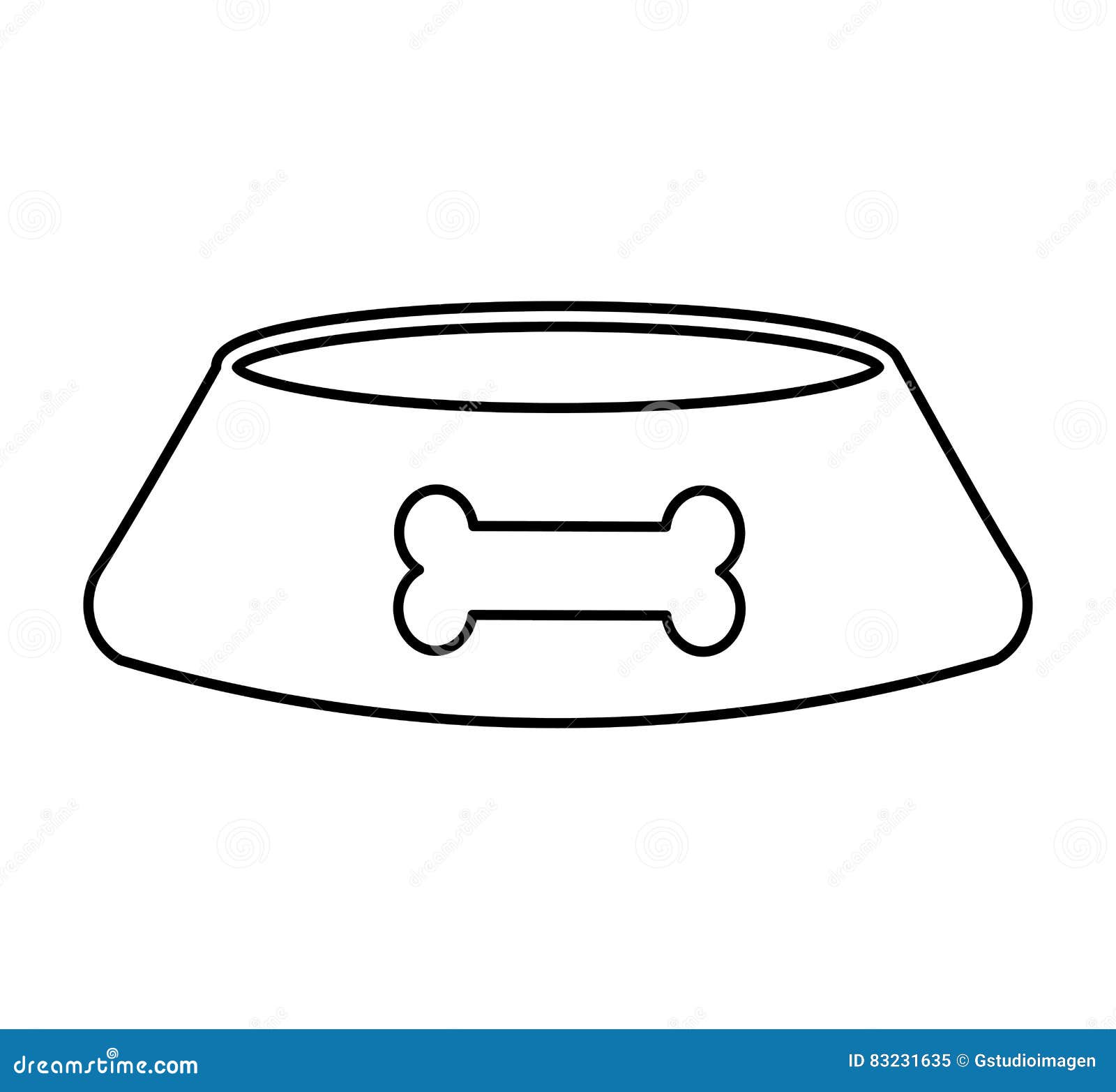 Dog Dog Dish Stock Illustrations – 9,342 Dog Dog Dish Stock ...