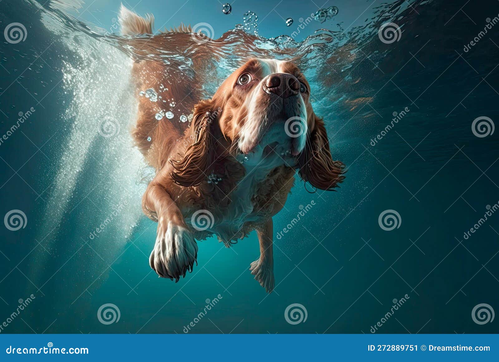 AI generated illustration stock illustration. Illustration of swim ...