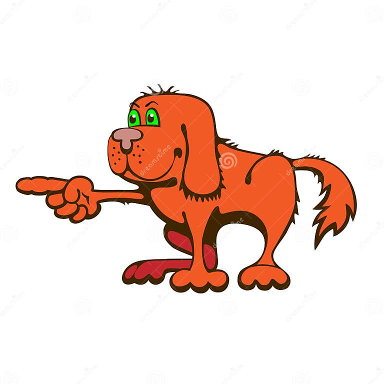 DÐ¾g stock vector. Illustration of design, puppy, hand - 48557411