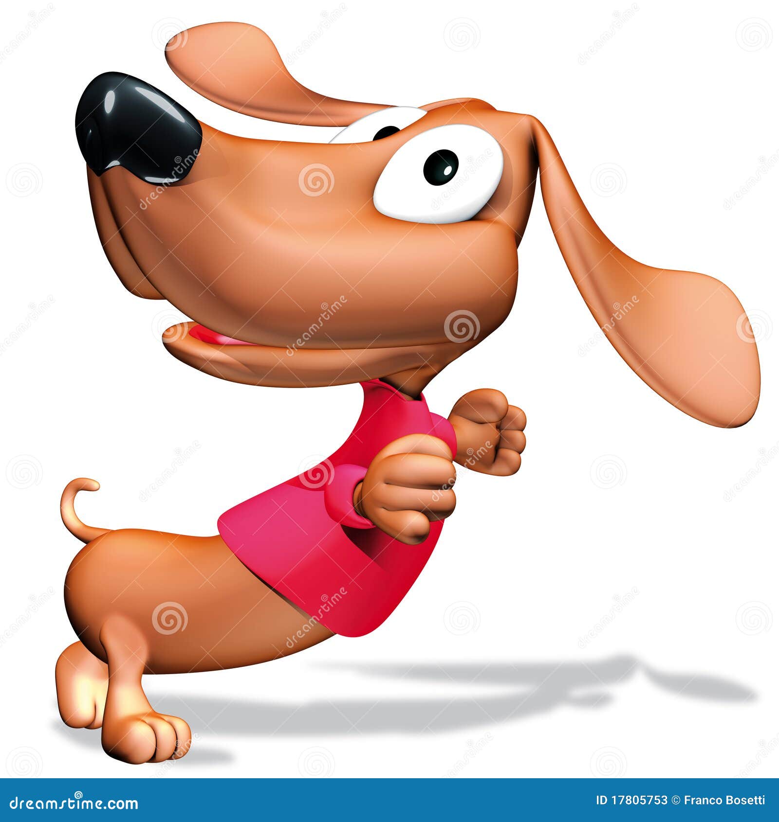 Dog doubtful stock illustration. Illustration of animal - 17805753