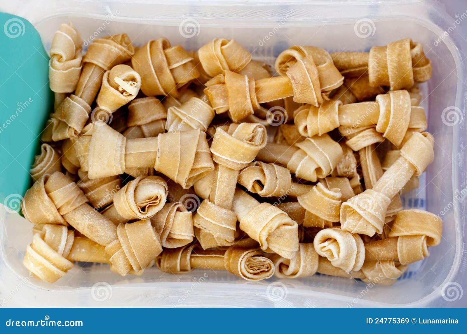 Dog Food with Bone Shape for Training Stock Image - Image of market ...