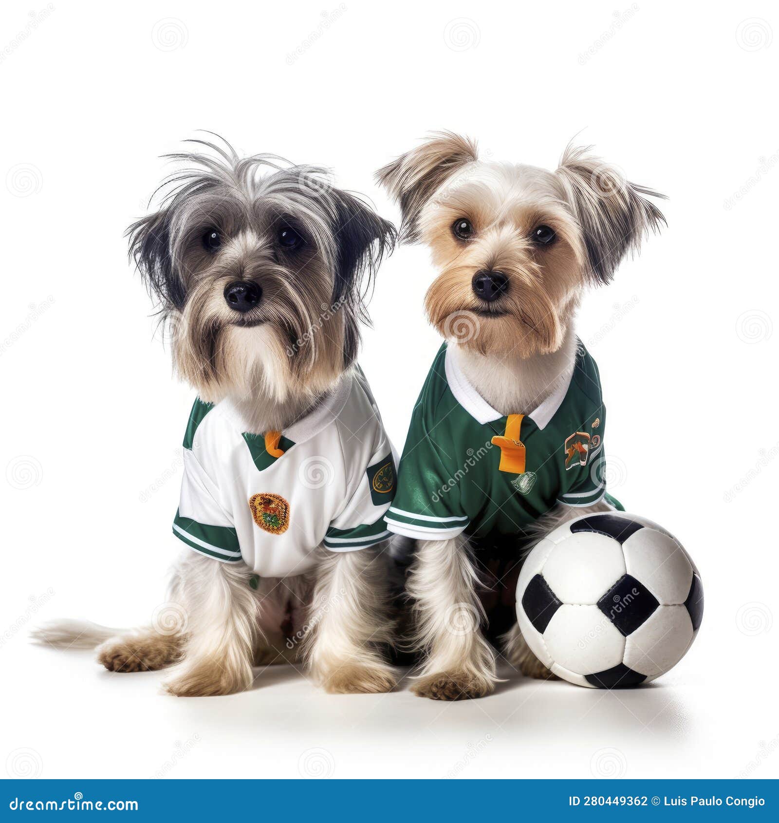 A dog football team stock photo. Illustration of play - 280449362