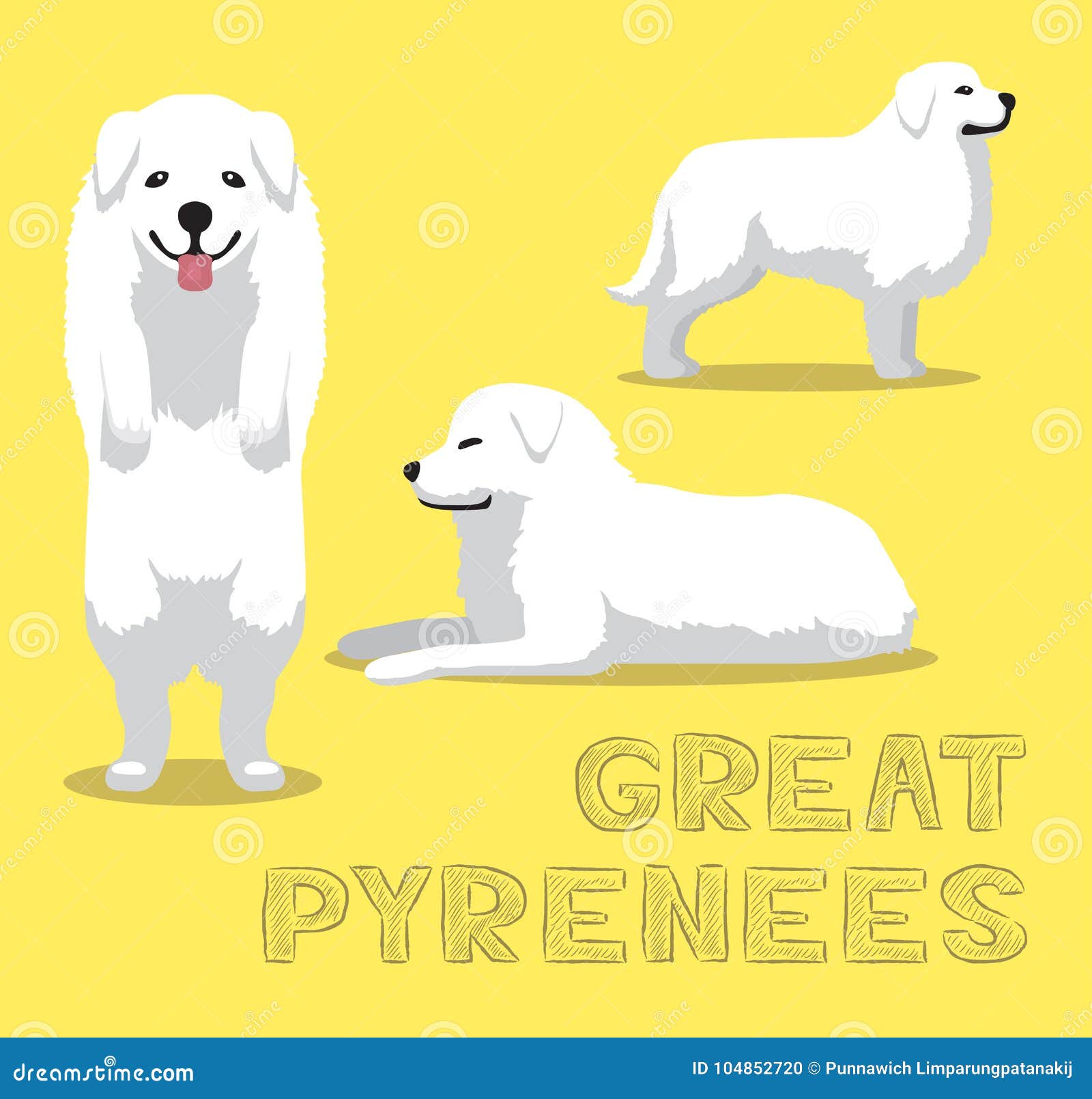 Pyrenee Cartoons, Illustrations & Vector Stock Images - 15 Pictures to ...