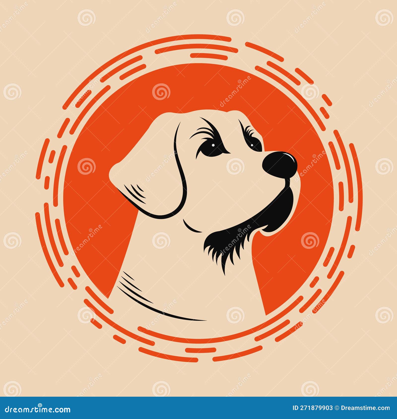Dog Head Logo. Icon, Emblem Design Stock Vector - Illustration of icon ... Dog Head Logo. Icon, Emblem Design Stock Vector - Illustration of icon ...