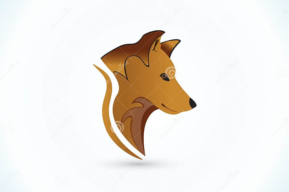 Dog Icon Clip Art Logo Vector Image Stock Vector - Illustration of cute ...