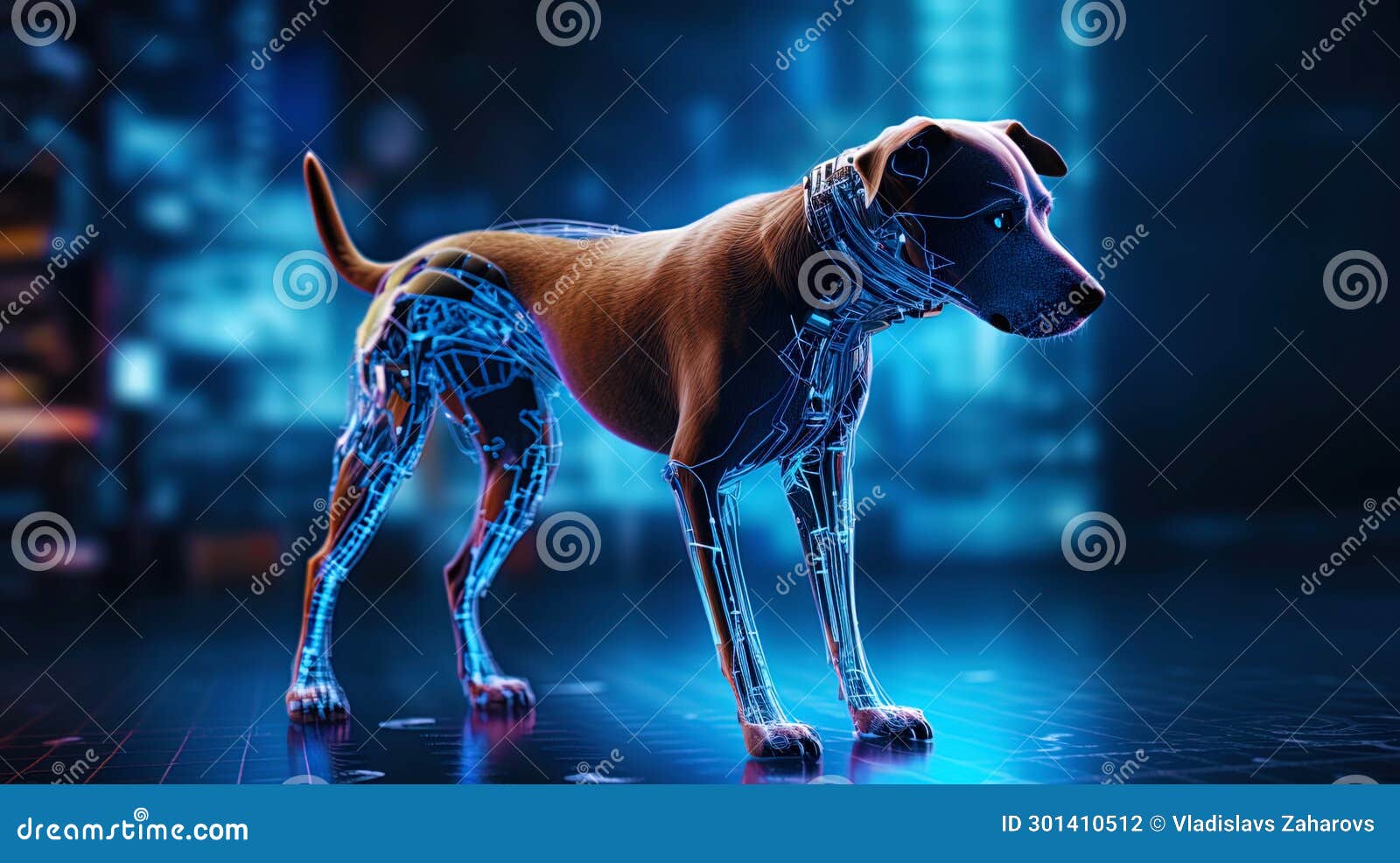 A Dog with a Laser Look and a Cybernetic Tail, Hacking Virtual Barriers ...