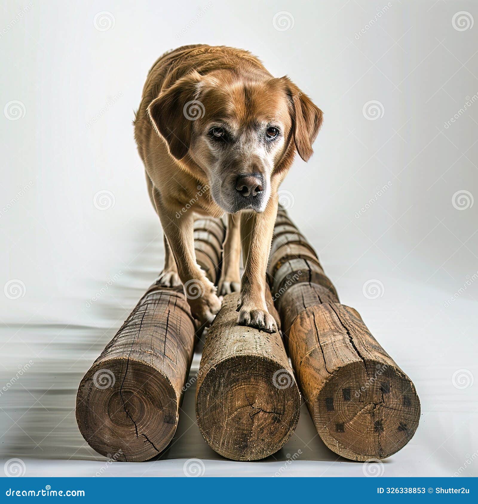 A Dog Leading a Team through an Obstacle Course Symbolizing Loyalty and ...