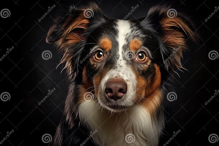 Mischievous Mutt stock illustration. Illustration of portrait - 279163497