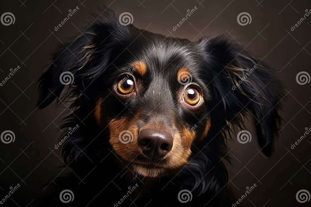 Mischievous Mutt stock illustration. Illustration of species - 279163569
