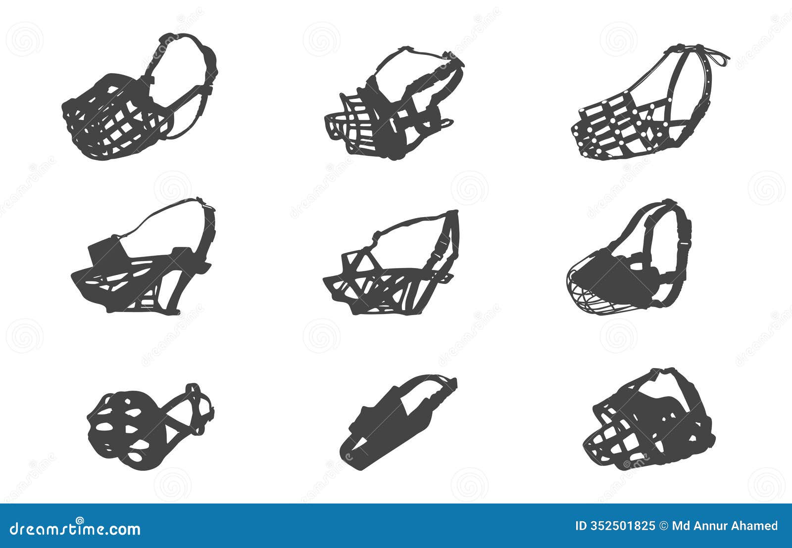 Dog Muzzle Silhouette, Dog Muzzle Icon, Dog Muzzle Clipart, Dog Muzzle ...
