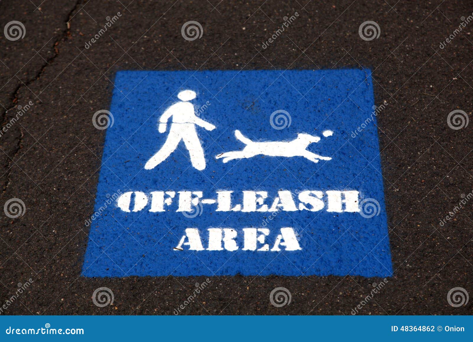 Dog off-leash sign stock photo. Image of sign, reminder - 48364862