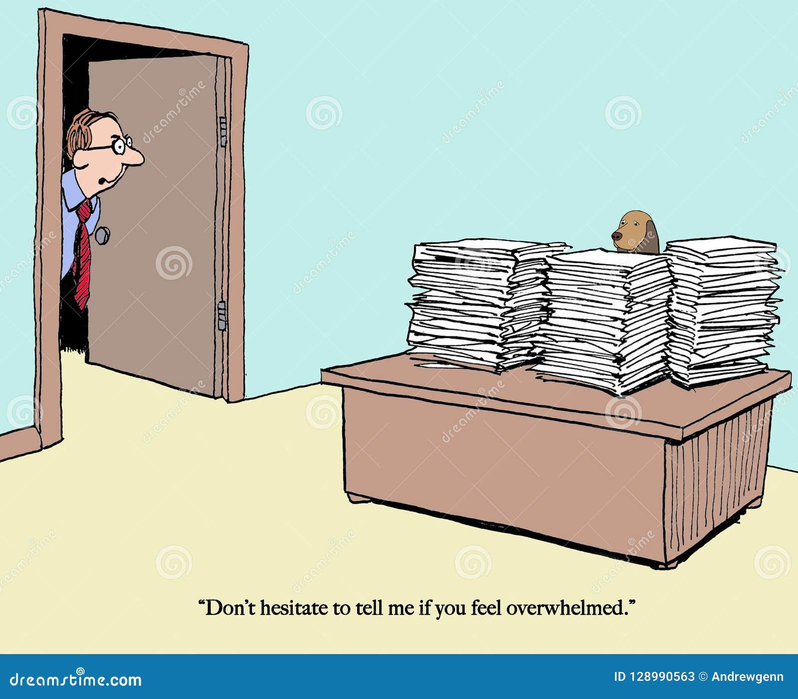 Overwhelmed Paperwork Stock Illustrations – 418 Overwhelmed Paperwork ...