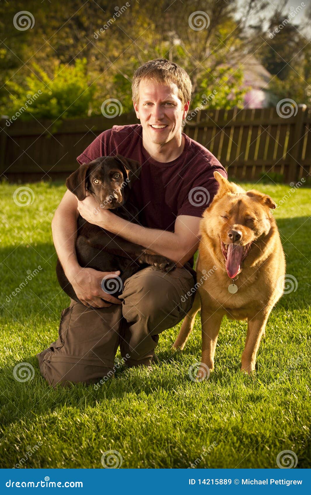 Dog owner portrait stock image. Image of pets, portrait - 14215889