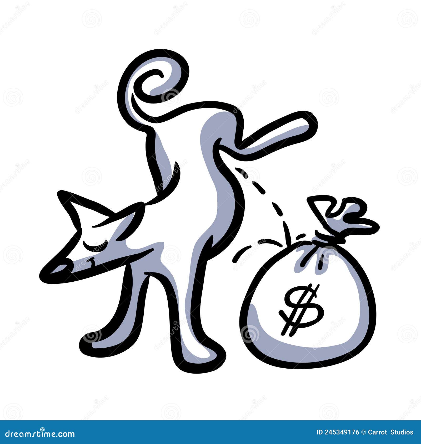 Boy Peeing On A Fire Hydrant Royalty-Free Illustration | CartoonDealer ...