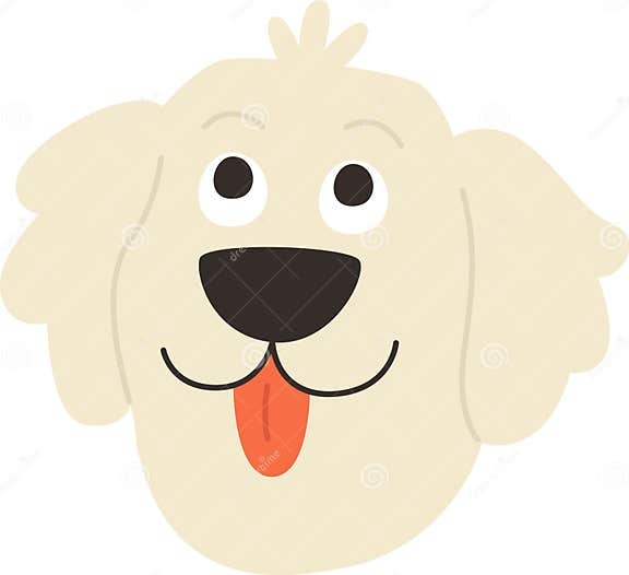 Dog Pet Face stock illustration. Illustration of adorable - 297873310
