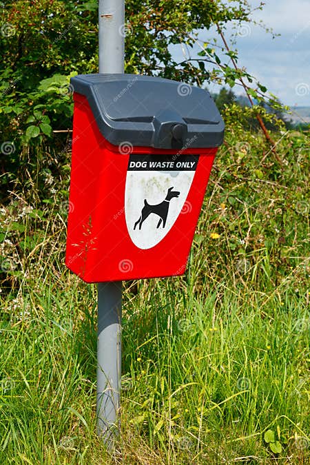 Dog Poop Box stock photo. Image of plastic, park, bucket - 27907314