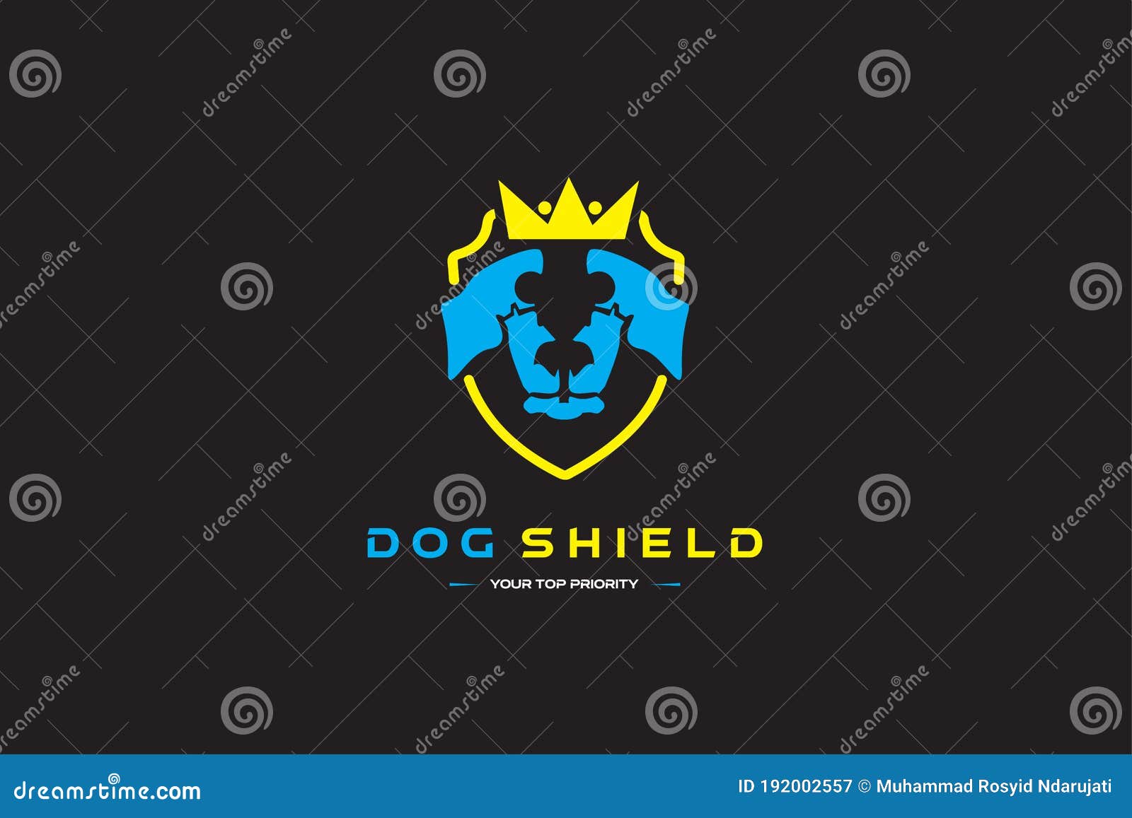 DOG SHIELD LOGO for APPLICATION ANTI VIRUS Stock Vector - Illustration ...