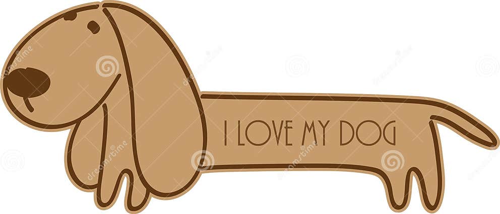 Dog sign design stock vector. Illustration of icon, promoting - 27927236