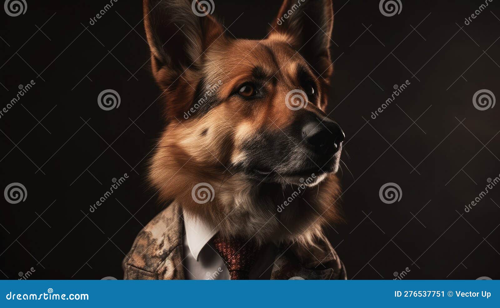 Dog in Suit. Successful Businessman Stock Image - Image of works ...