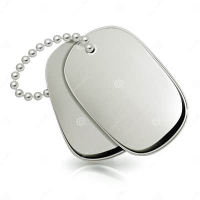 Dog Tag stock vector. Illustration of label, individuality - 14044041