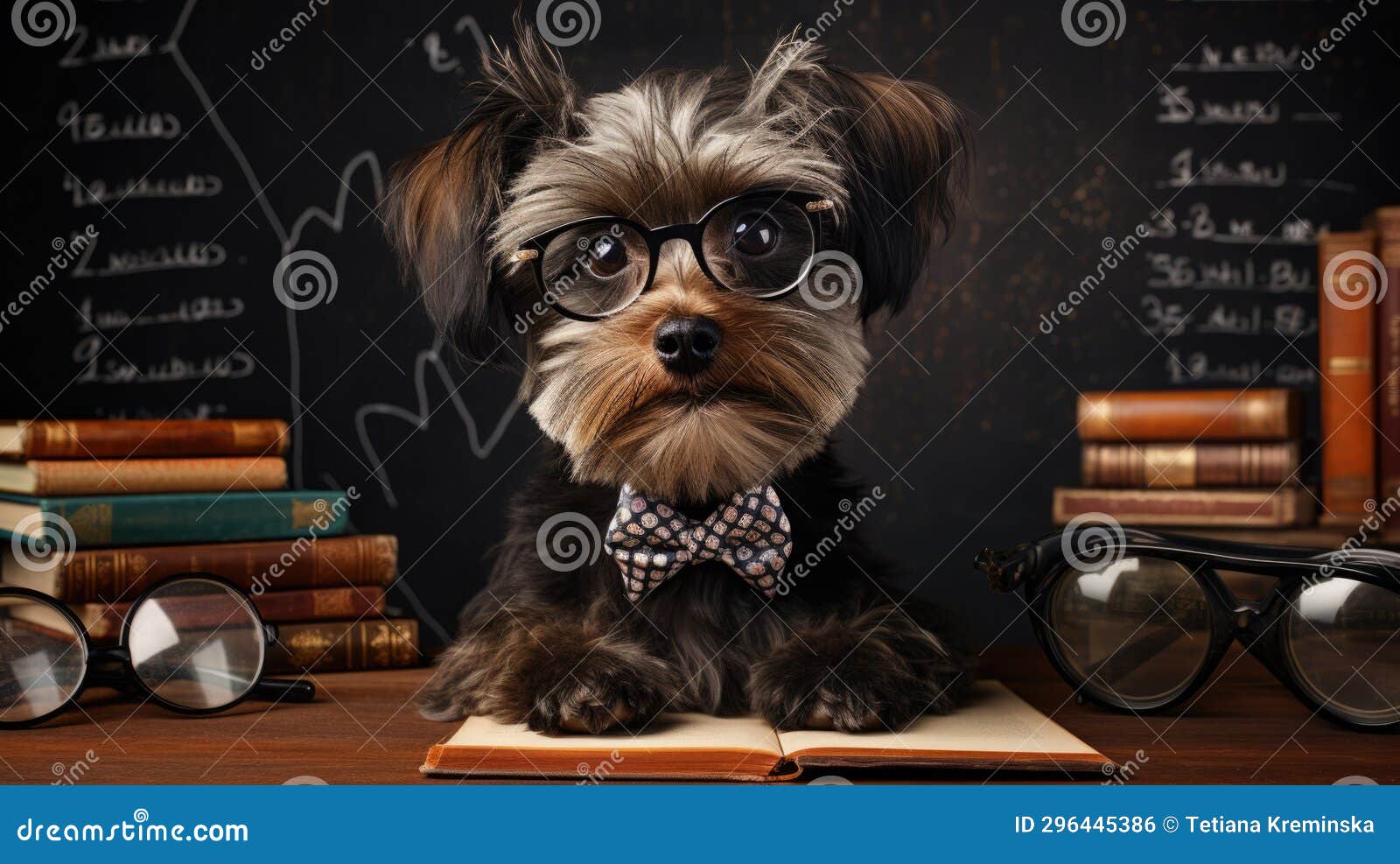 Dog Training Education Month Concept. Stock Photo - Image of puppy ...