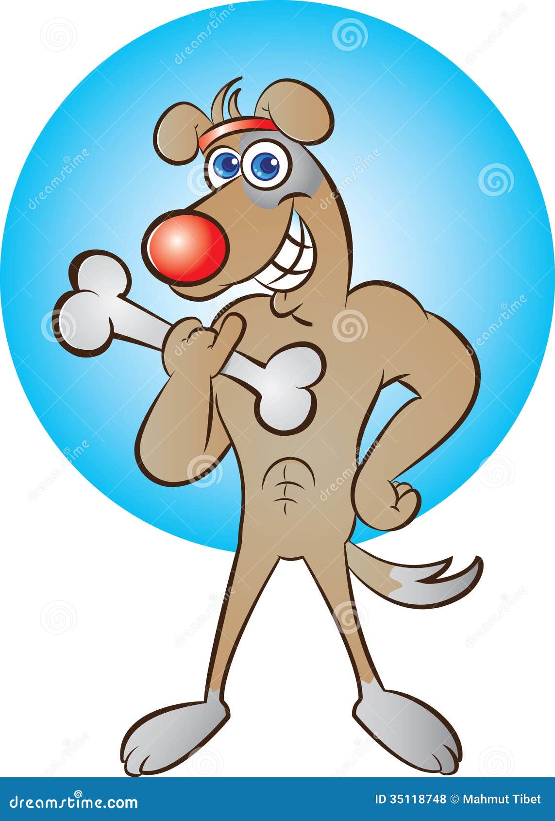 Dog training stock vector. Illustration of power, weight - 35118748