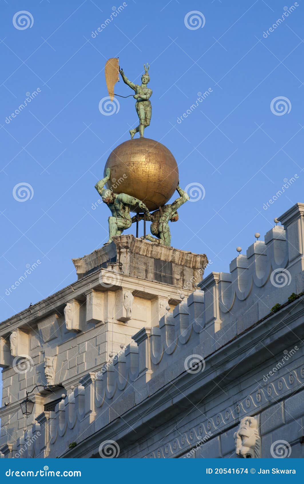 Old Venice Customs With Church, Italy Stock Photography | CartoonDealer ...