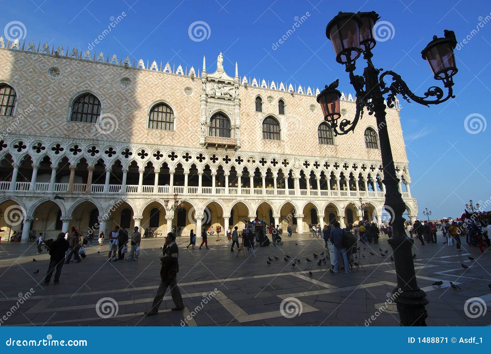 Doge s palace stock image. Image of architecture, town - 1488871