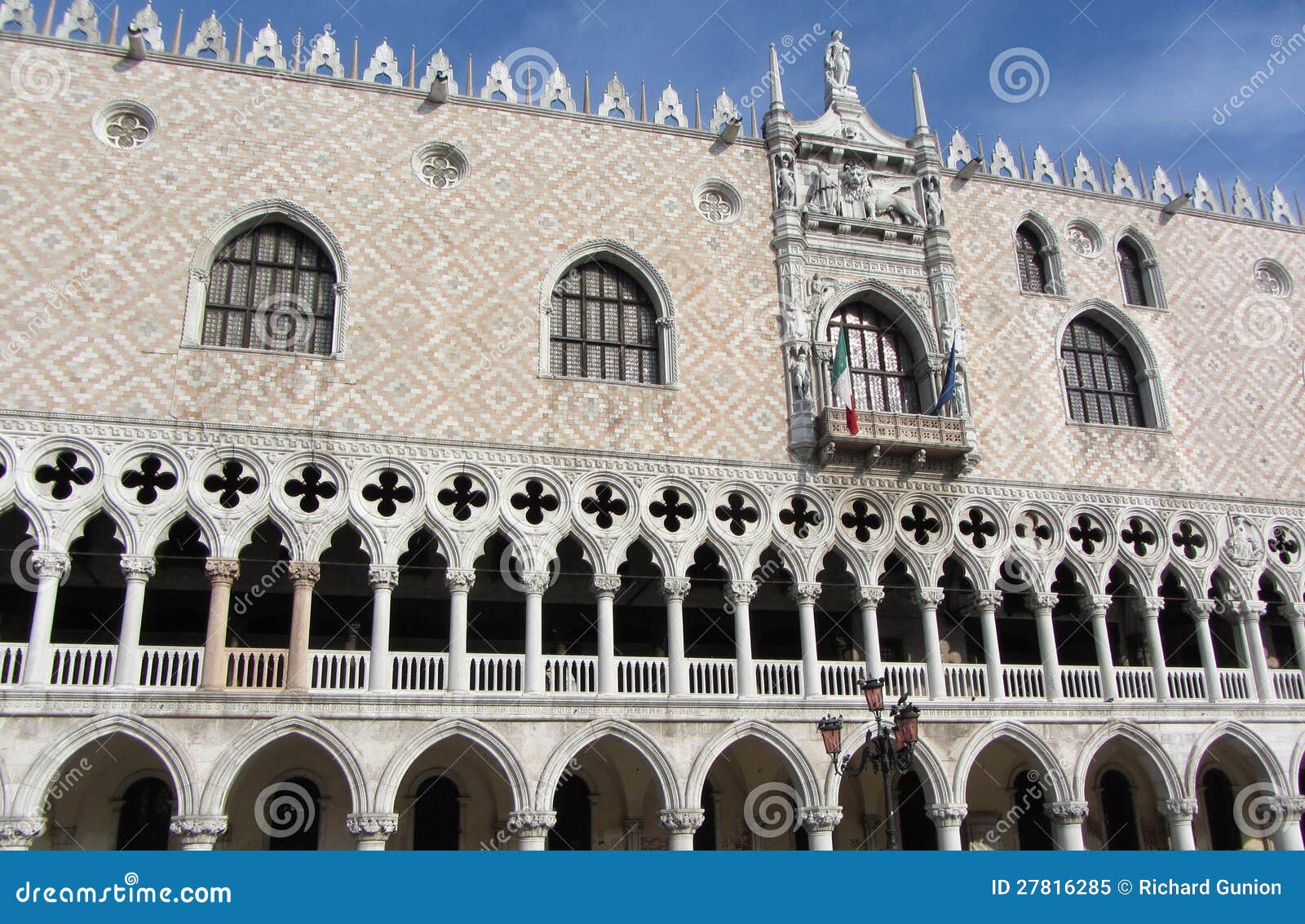 Doge s Palace Architecture stock image. Image of landmark - 27816285