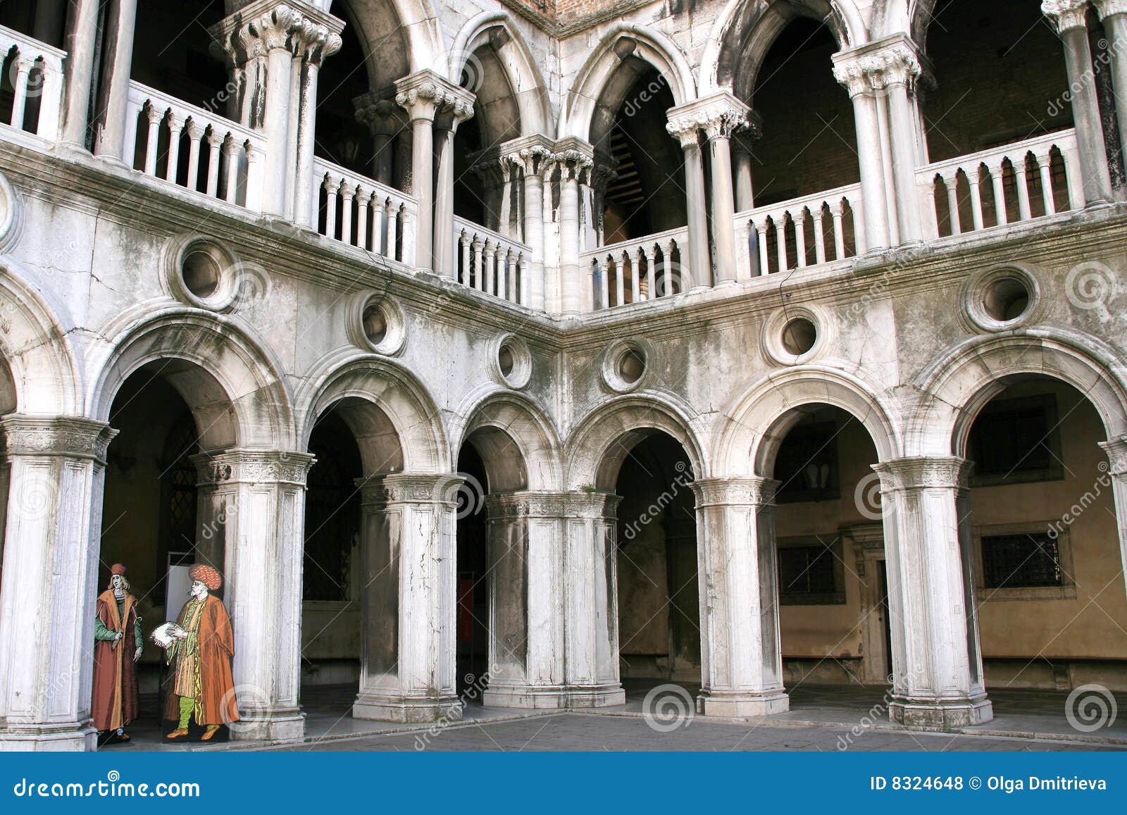Doges Palace Inside, Venice Stock Photo - Image of crown, business: 8324648