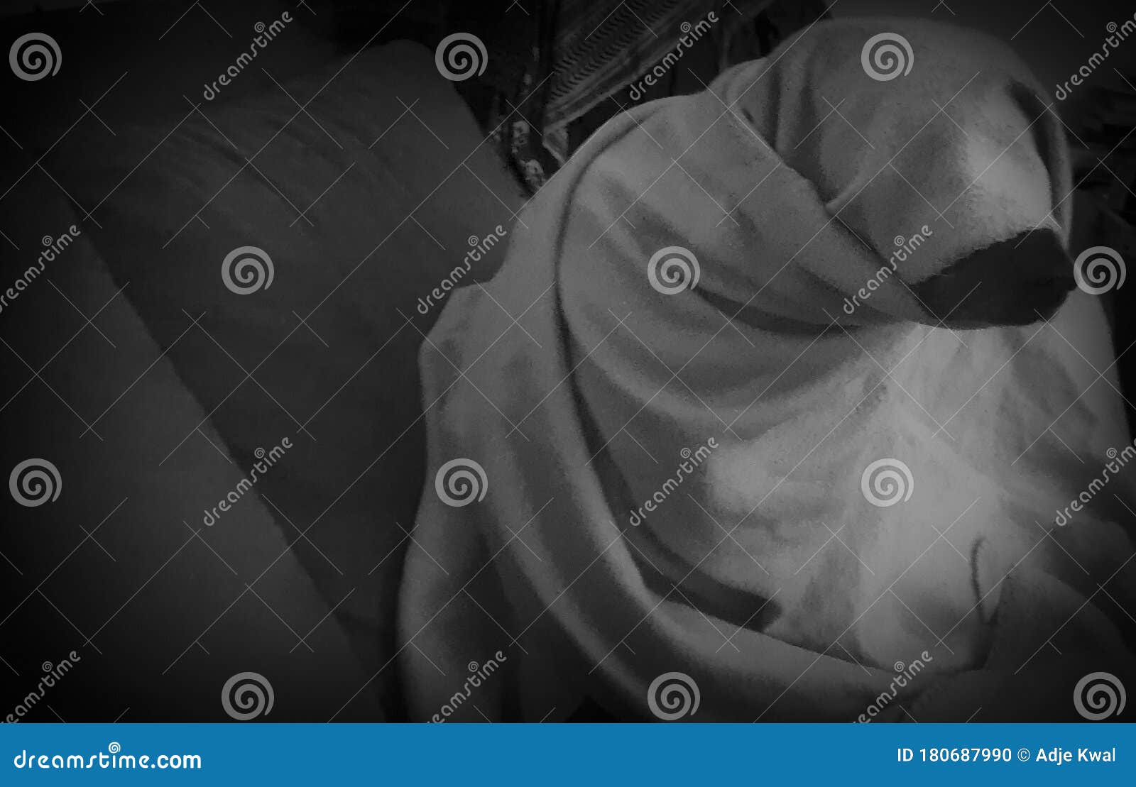 Doggy with a burka stock photo. Image of burka, couch - 180687990