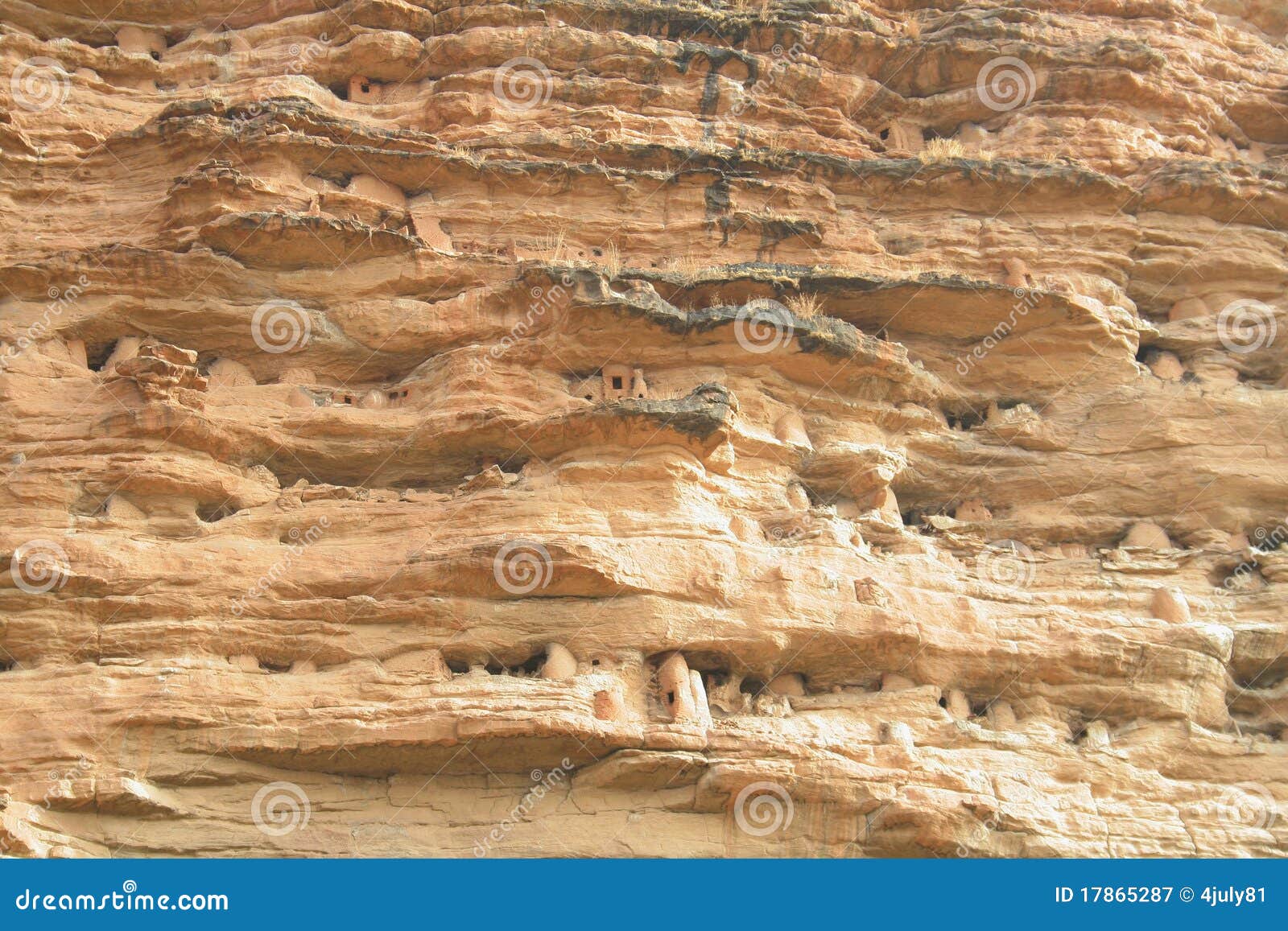 Dogon Cliffs stock image. Image of bandiagara, scorching - 17865287