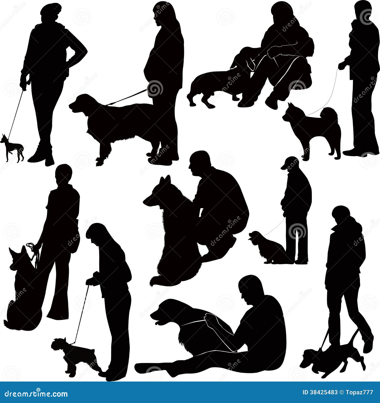 Dogs Groups Stock Illustrations – 69 Dogs Groups Stock Illustrations ...