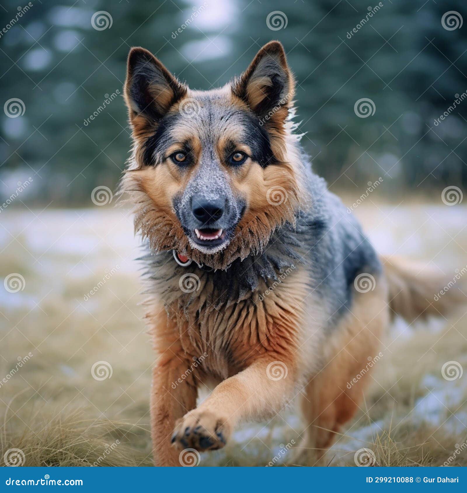 Social behavior among dogs stock illustration. Illustration of animal ...