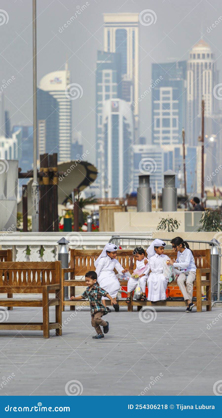 Local Children in Doha,Qatar Editorial Stock Photo - Image of color ...