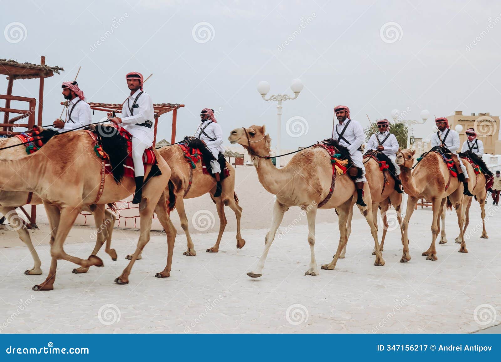 Mounted Police in Doha, Qatar Editorial Photography - Image of ...