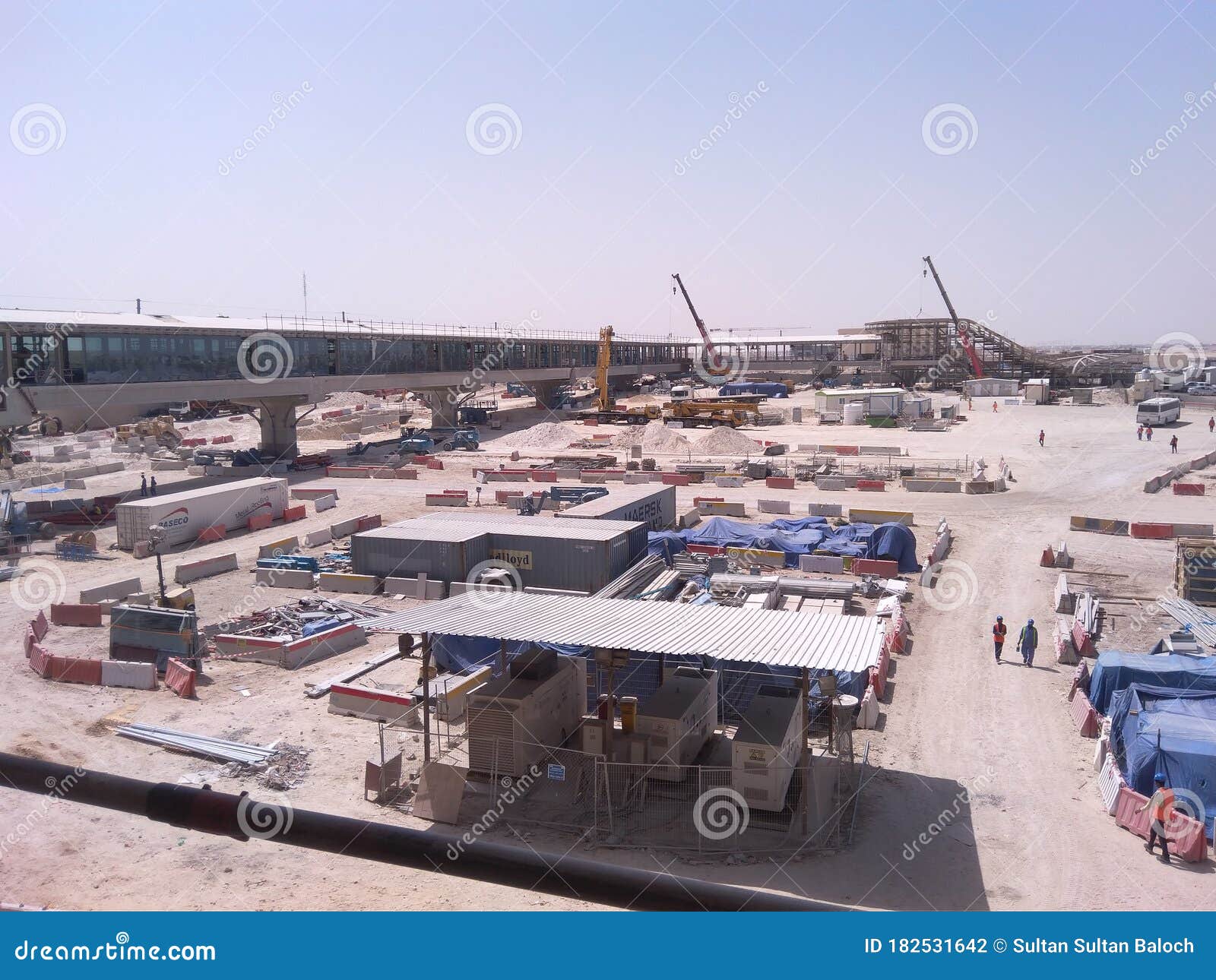 Doha Qatar Metro Project Unique Pictures Editorial Photography - Image ...