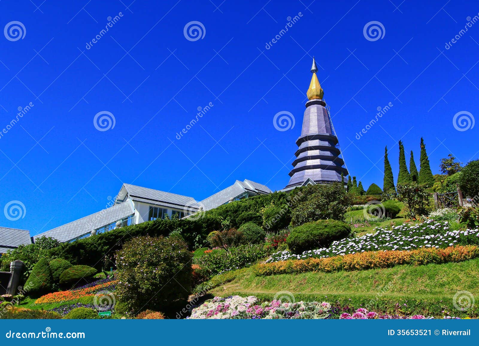 Doi Inthanon stock image. Image of asia, nature, culture - 35653521