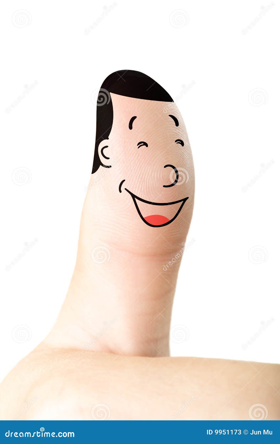 Doigt image stock. Image du milieux, abstrait, pointage - 9951173