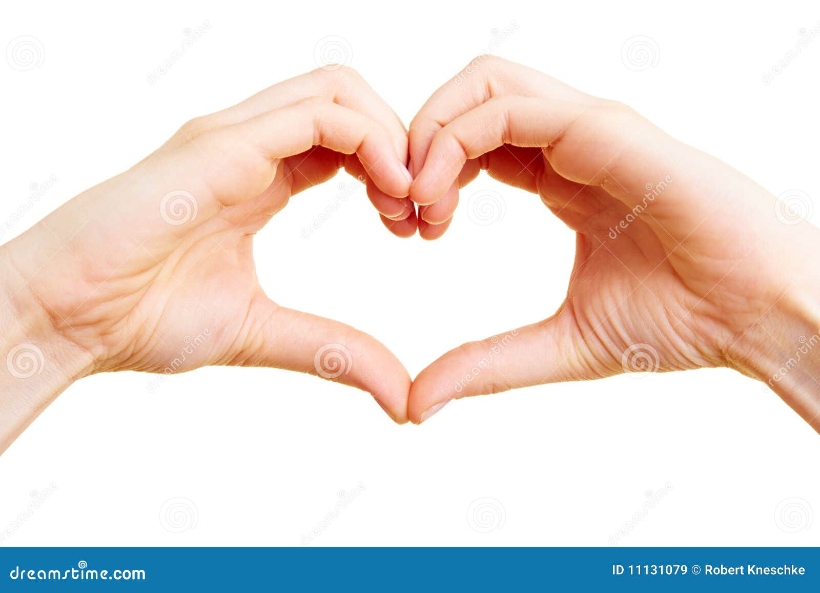 Doigt comme coeur image stock. Image du valentin, découpage - 11131079