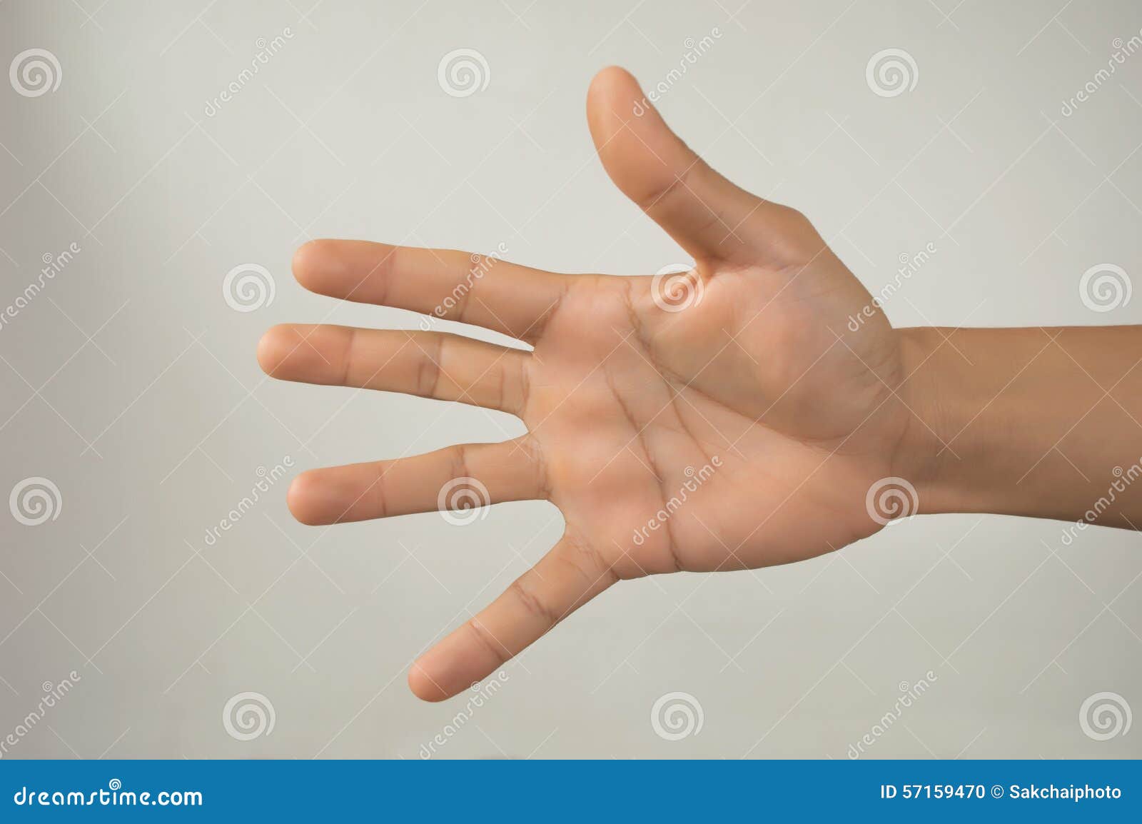 Doigts Humains De La Main Cinq Photo stock - Image du vide, interface ...