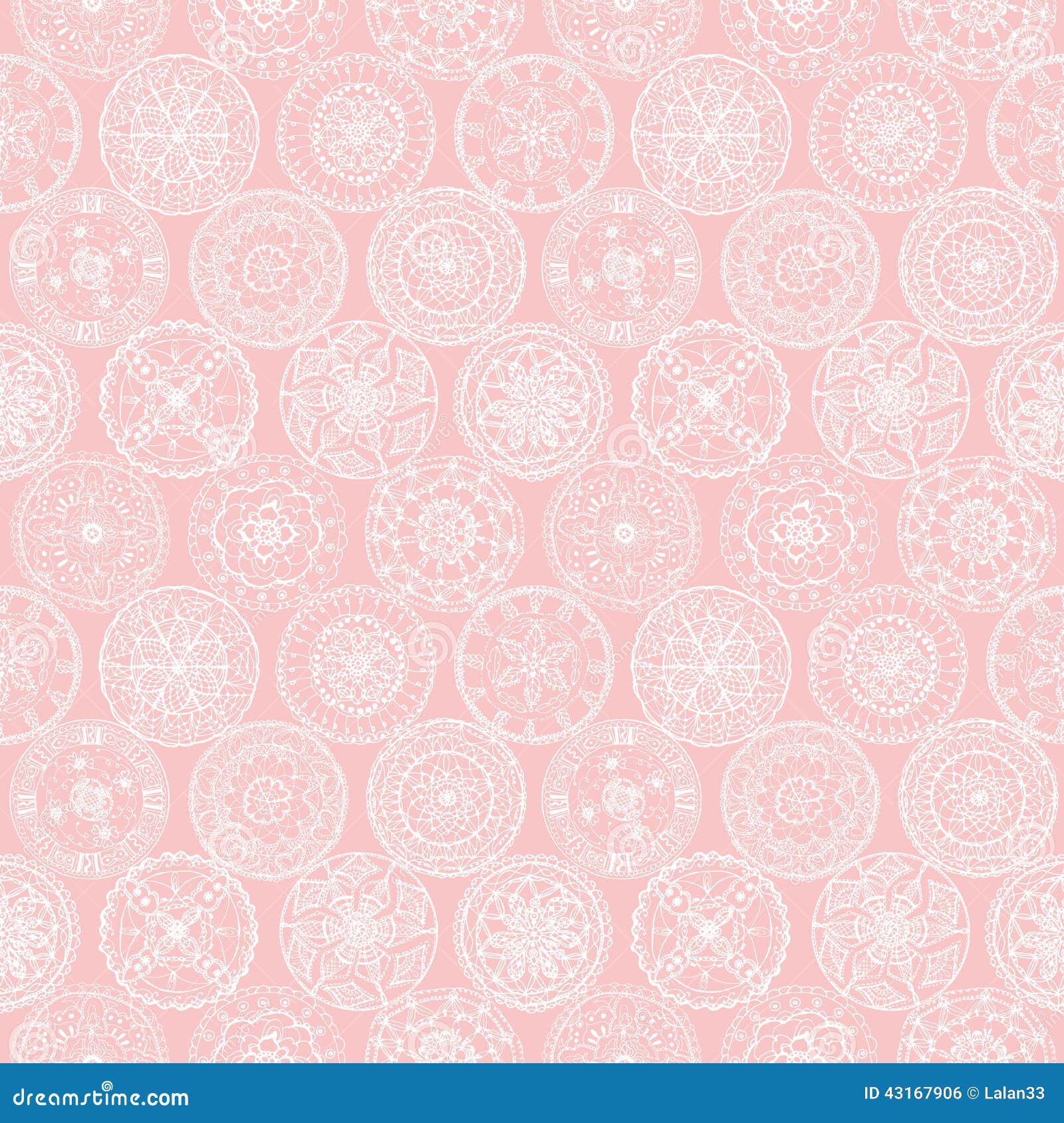 Doilies background. stock vector. Illustration of lace - 43167906