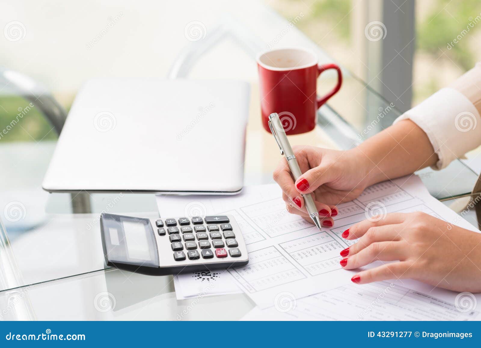 Doing calculations stock image. Image of calculating - 43291277