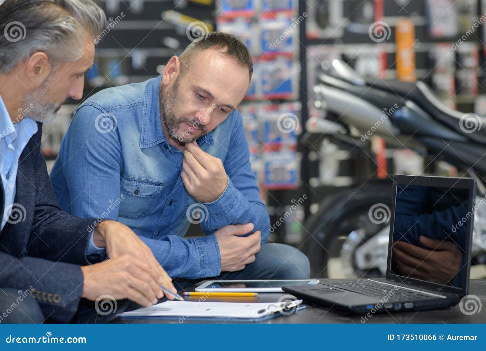 Doing deal for project stock photo. Image of manual - 173510066